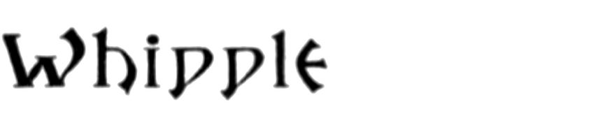 Whipple in use - Fonts In Use