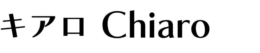 Chiaro in use - Fonts In Use