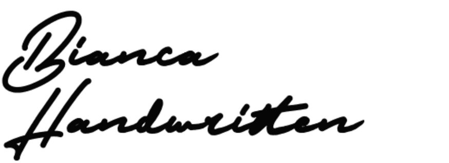 Bianca Handwritten in use - Fonts In Use