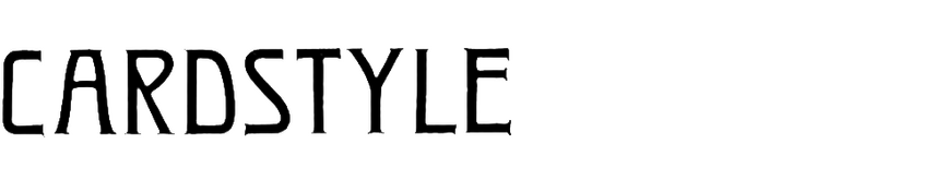Cardstyle in use - Fonts In Use