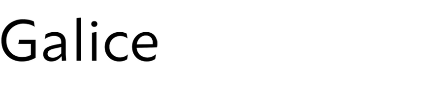 Galice in use - Fonts In Use