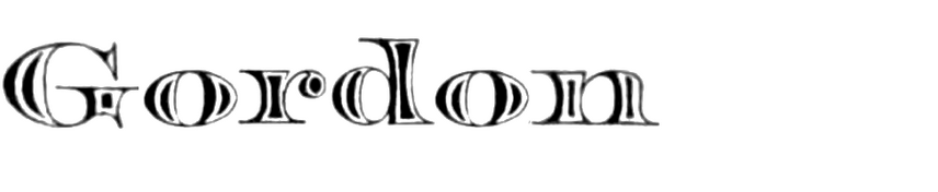 Gordon (Central) in use - Fonts In Use