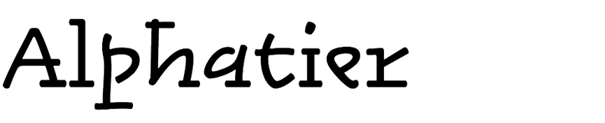 Alphatier in use - Fonts In Use