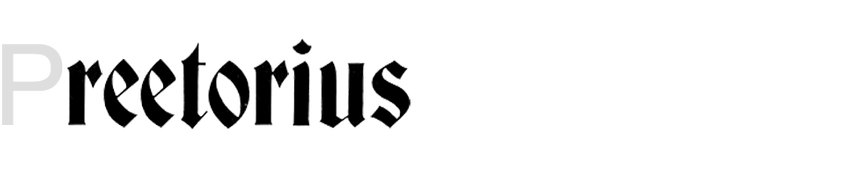 Preetorius in use - Fonts In Use