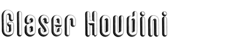 Glaser Houdini in use - Fonts In Use