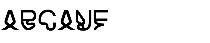 Arcane in use - Fonts In Use