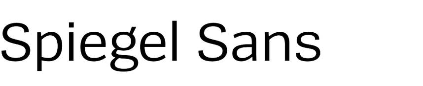 Spiegel Sans (inactive) in use - Fonts In Use