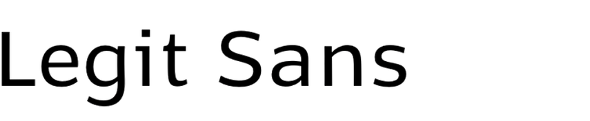 Legit Sans in use - Fonts In Use