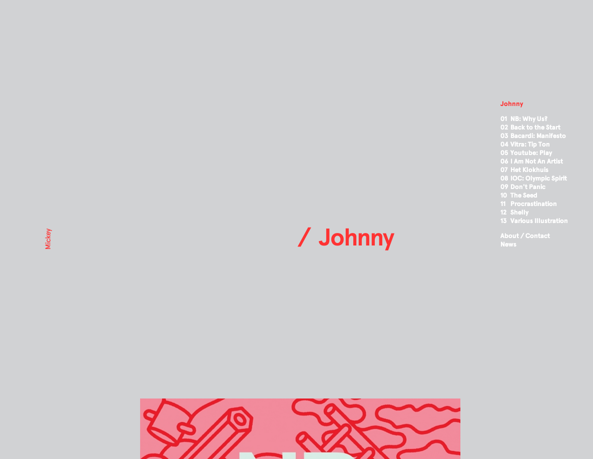 Mickey & Johnny - Fonts In Use