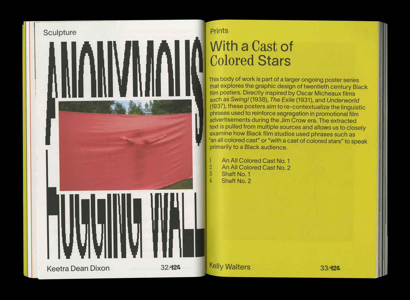 feeeels magazine, issue 1 – “fuzzy” - Fonts In Use