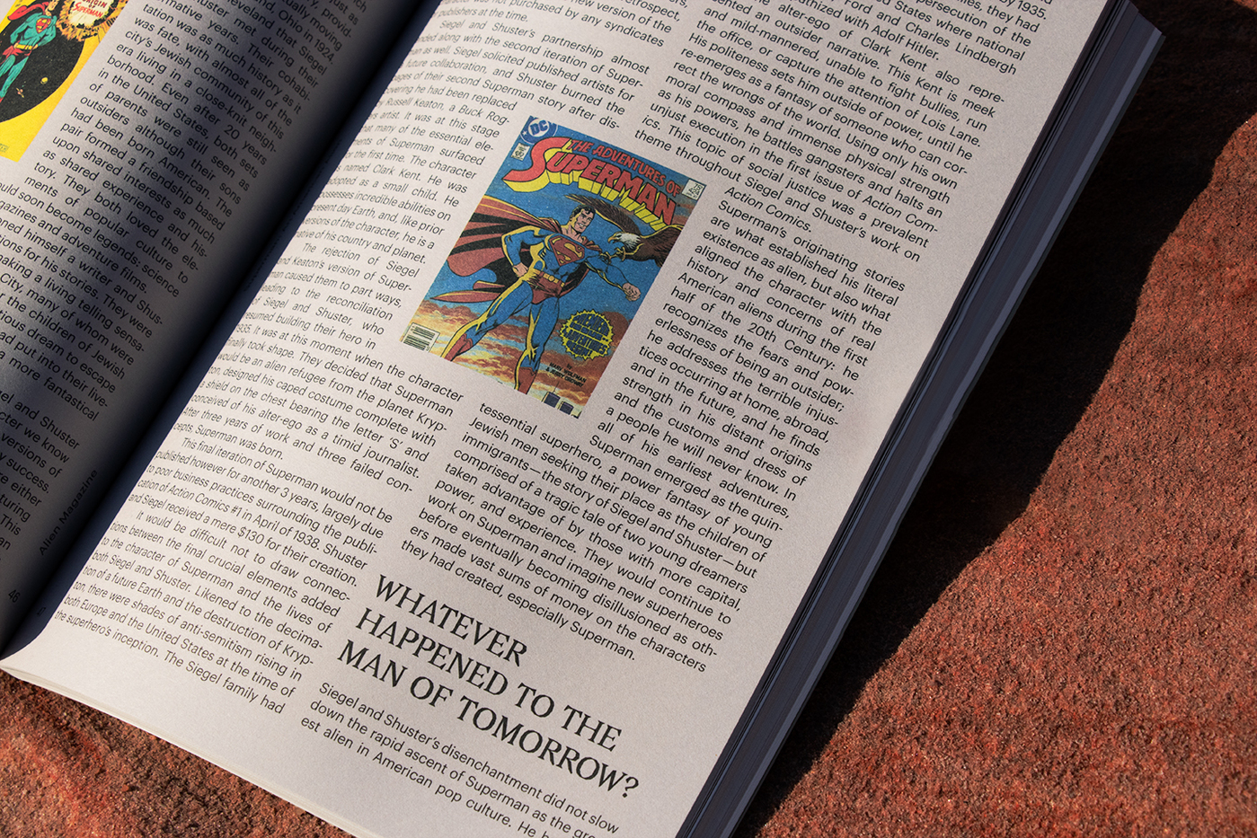 Alien Magazine, issue 01, 2019, “Aliens of Extraordinary Ability ...