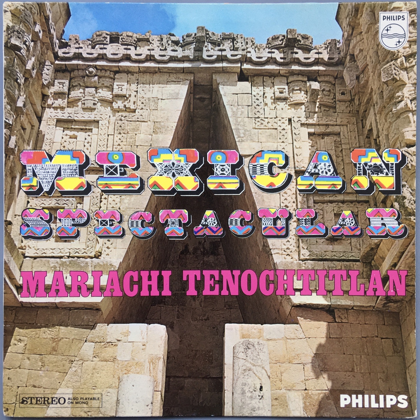 Mariachi Tenochtitlan – Mexican Spectacular album art - Fonts In Use