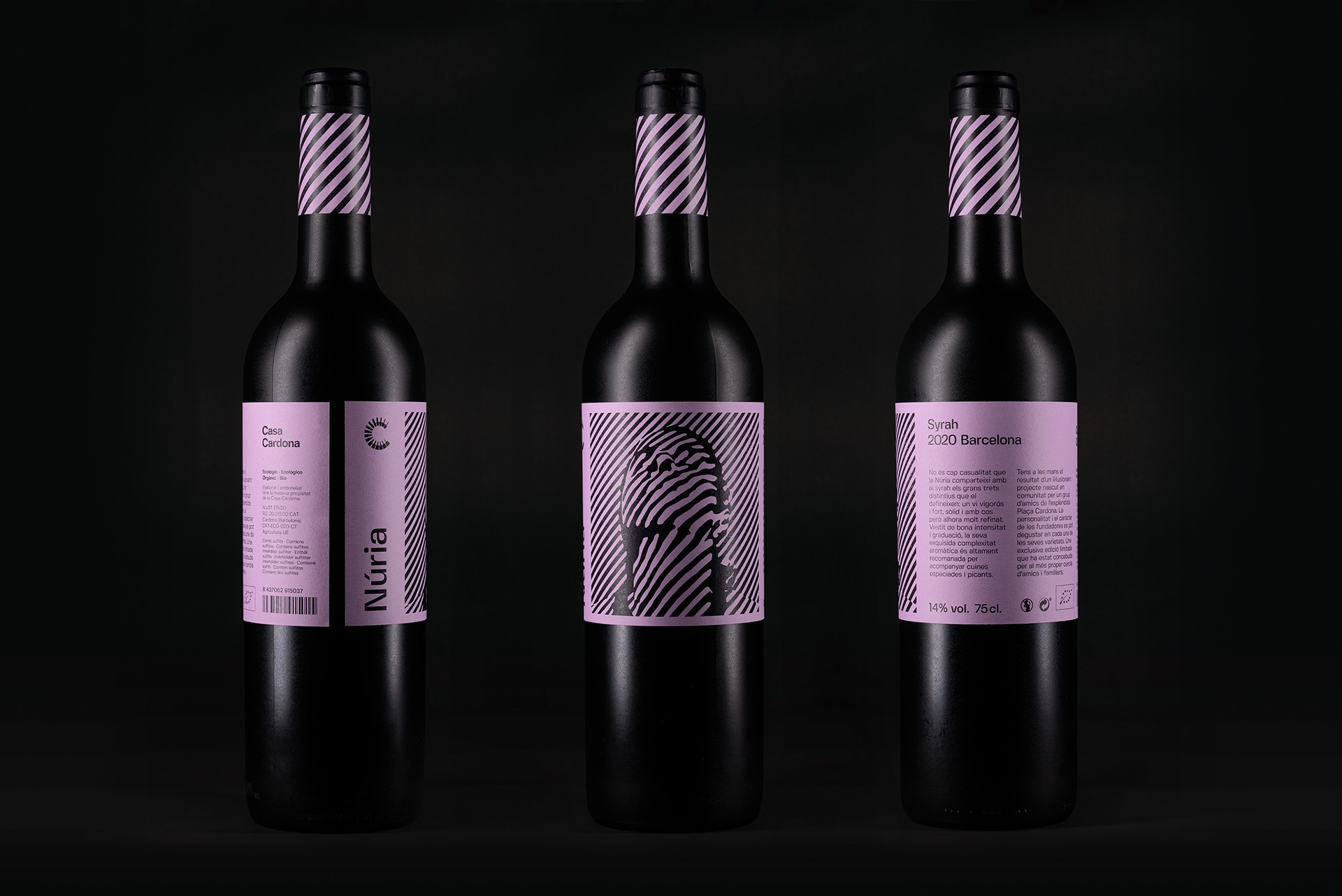 Casa Cardona wines - Fonts In Use