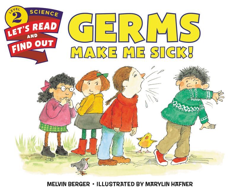 Germs Make Me Sick! by Melvin Berger; 1985, 1995, 2015 editions - Fonts ...