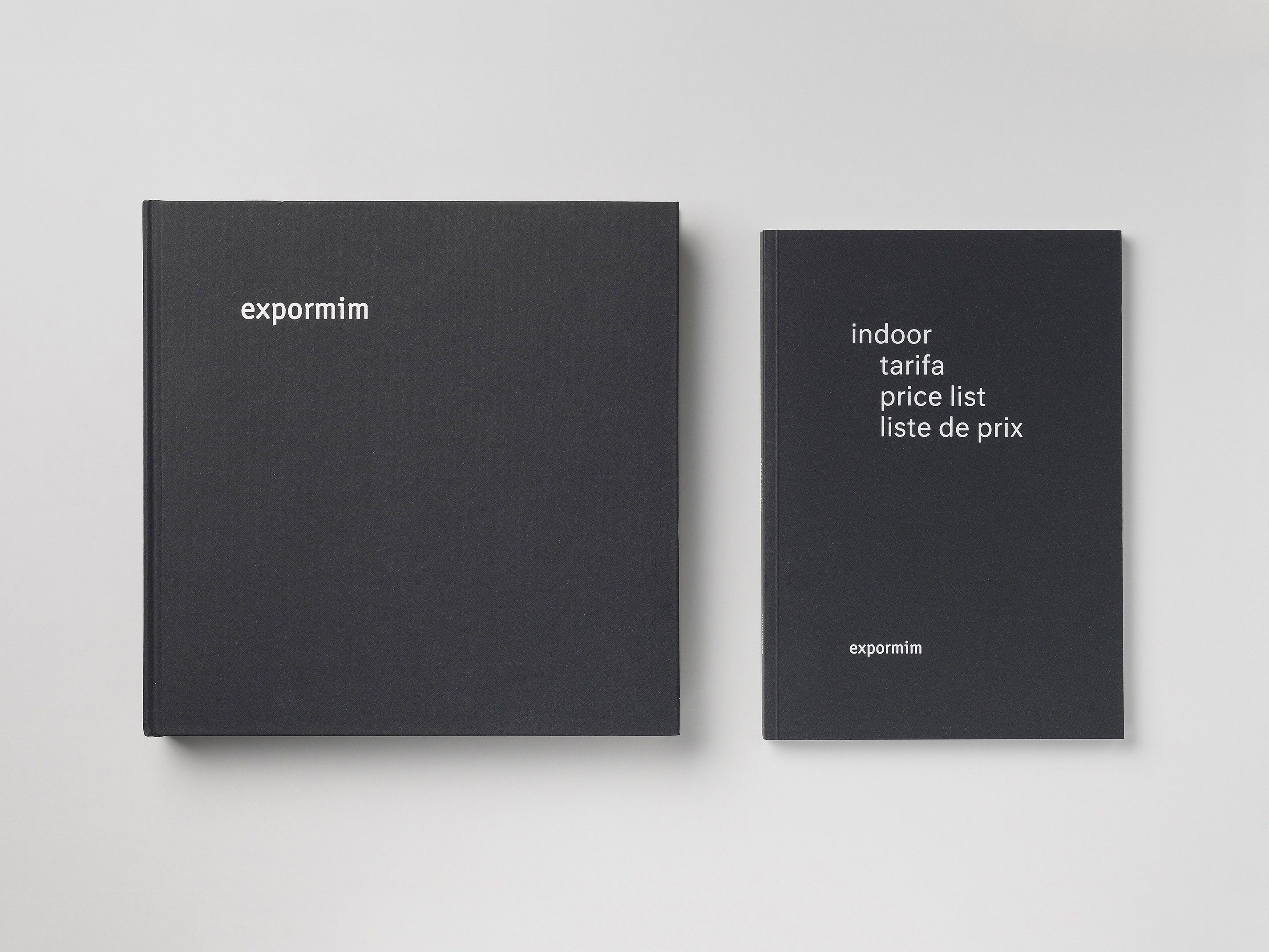 Indoor furniture catalog, Expormim - Fonts In Use