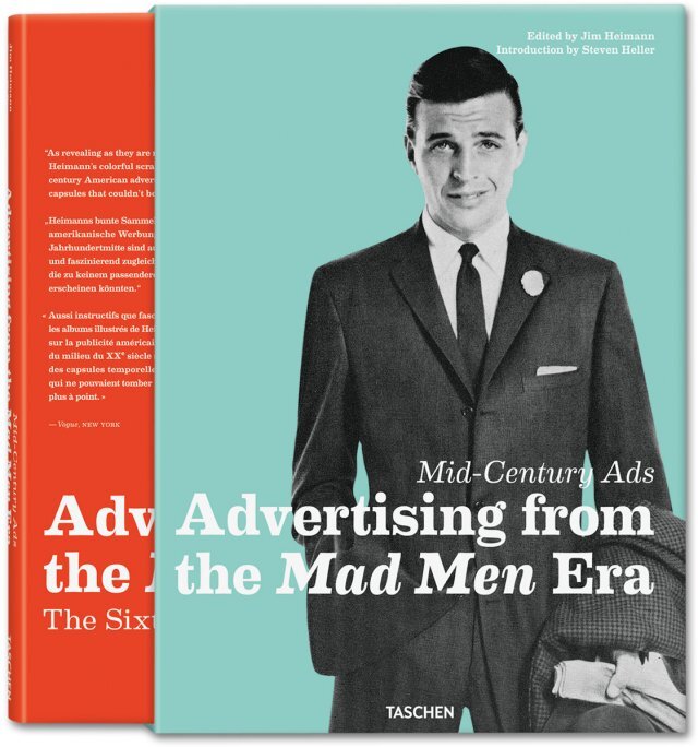 Mid-Century Ads. Advertising from the Mad Men Era, Taschen - Fonts In Use