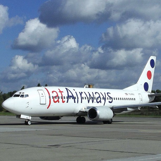 Jat Airways - Fonts In Use