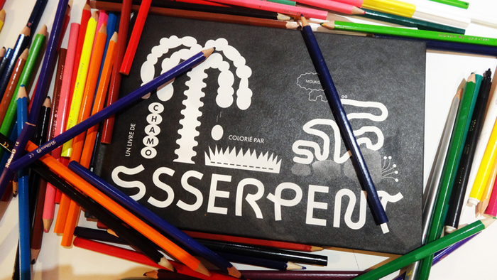 Ssserpent coloring book - Fonts In Use