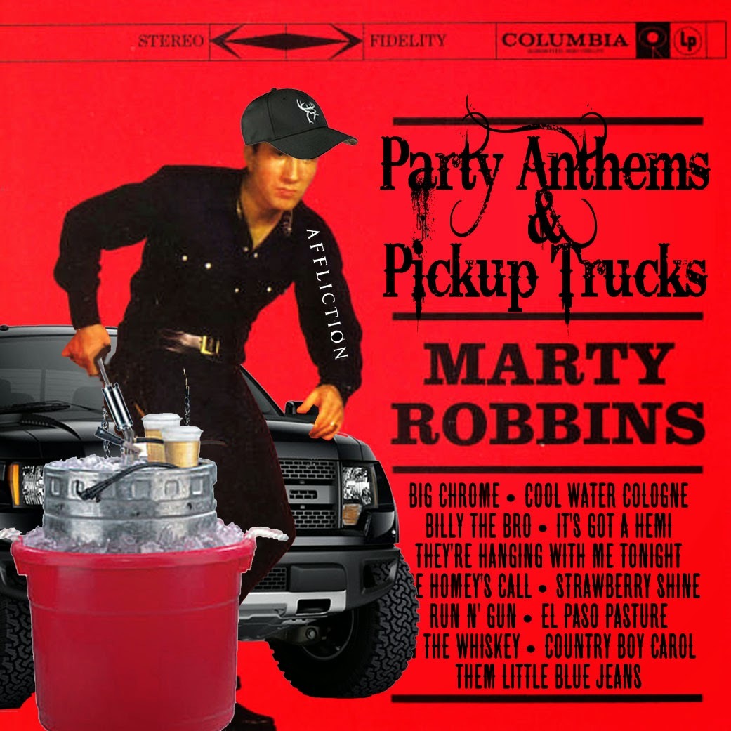Marty Robbins – Gunfighter Ballads and Trail Songs album art - Fonts In Use