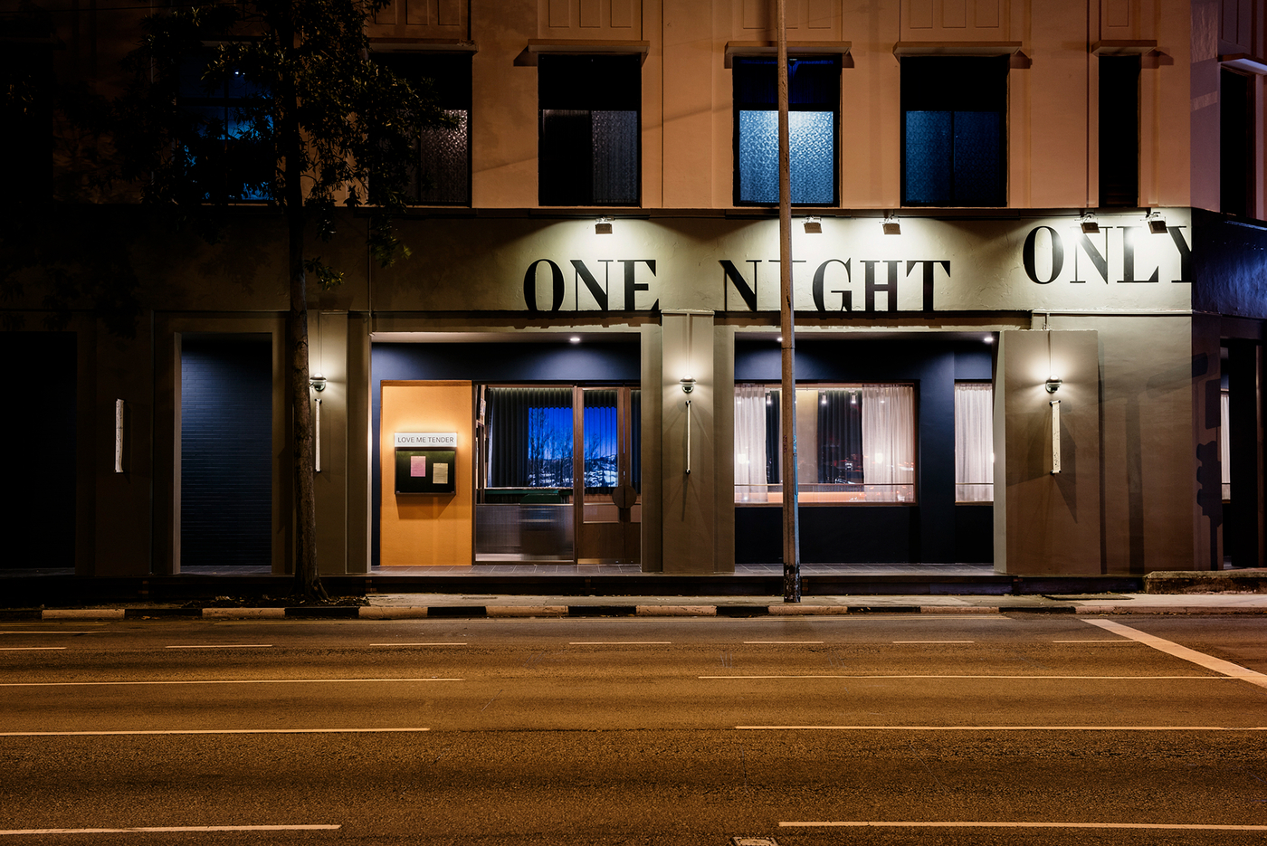 One Night Only - Fonts In Use