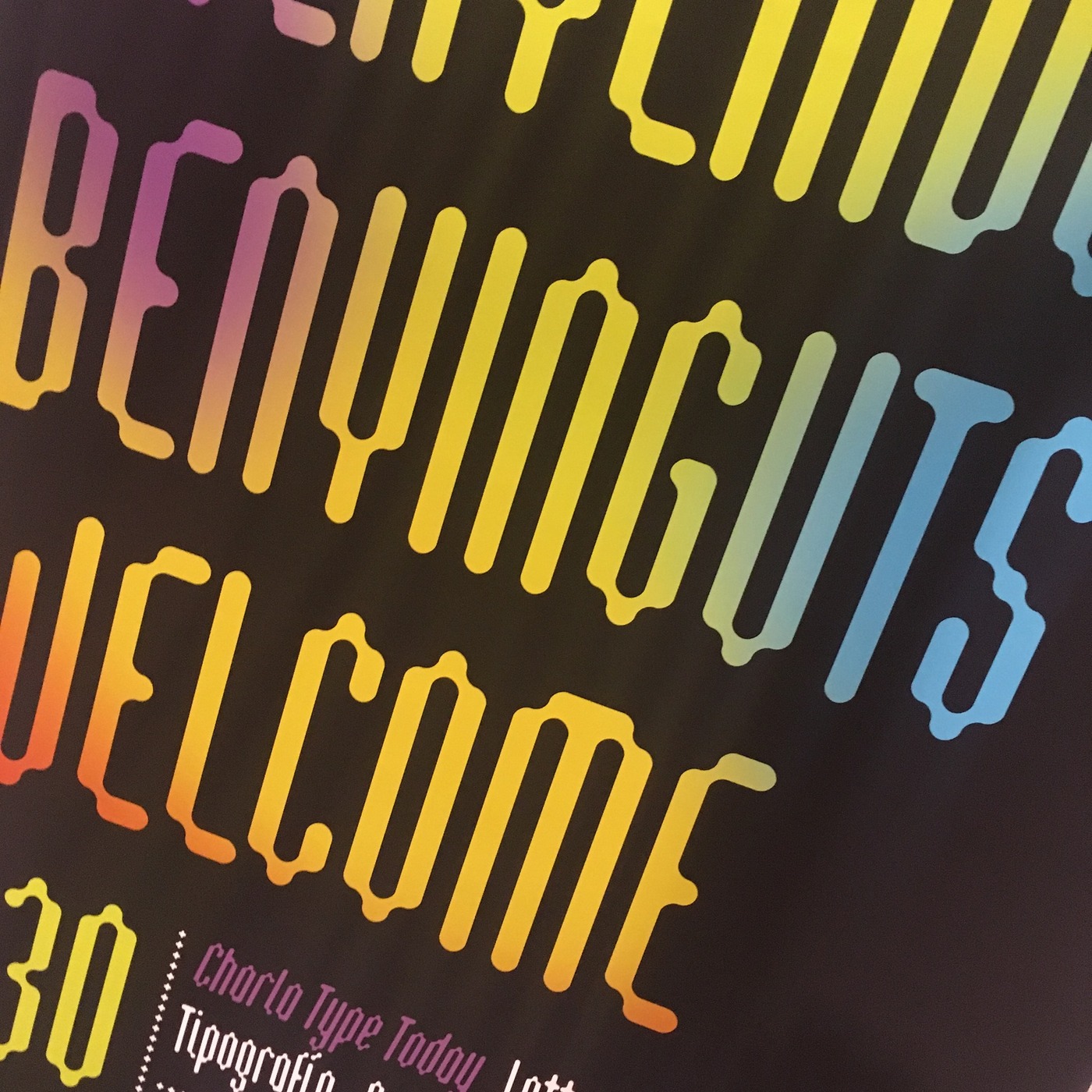 TypeThursday BCN, January 2020 - Fonts In Use