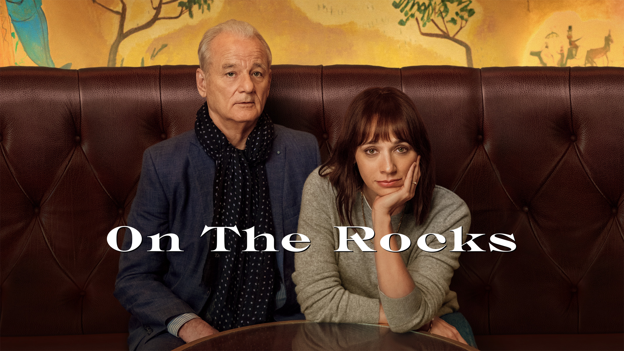 On the Rocks (2020) key art and credits - Fonts In Use
