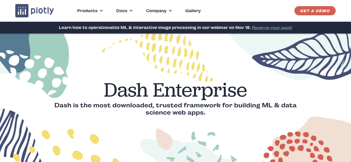 Plotly website - Fonts In Use