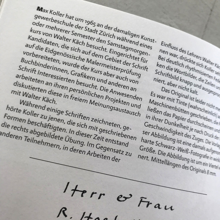 Max Koller, Typograf - Fonts In Use