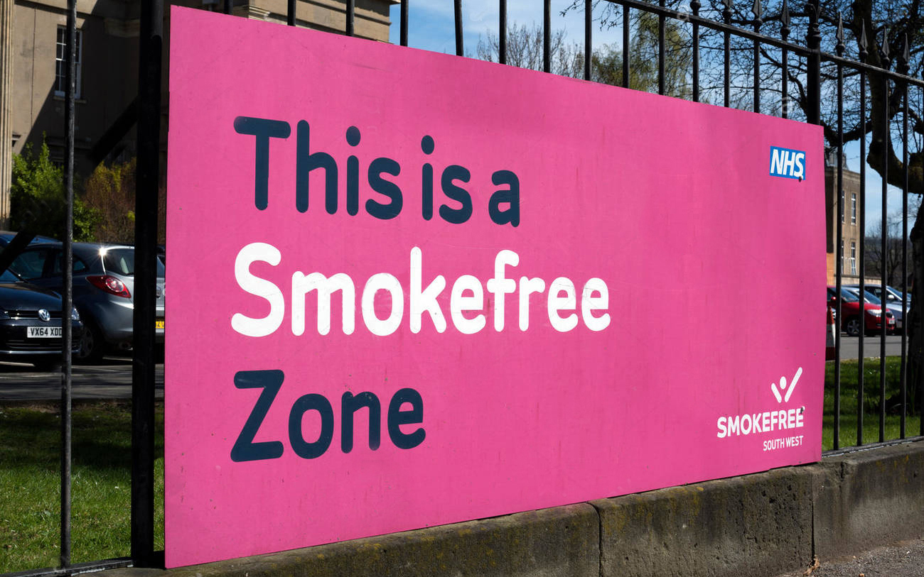 NHS Smokefree Campaign - Fonts In Use