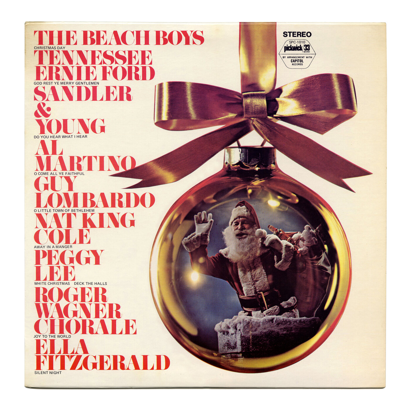 Various Artists – Christmas Day album art - Fonts In Use