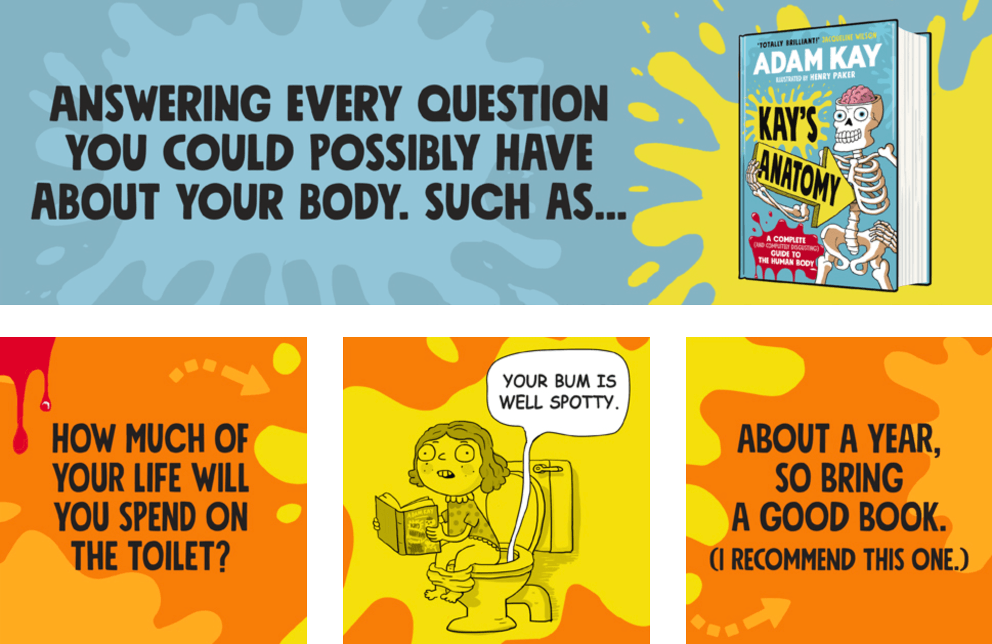 Kay’s Anatomy by Adam Kay - Fonts In Use