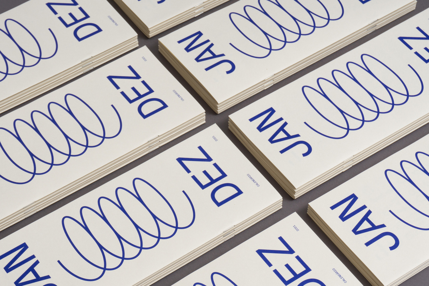 2021 typographic calendar - Fonts In Use