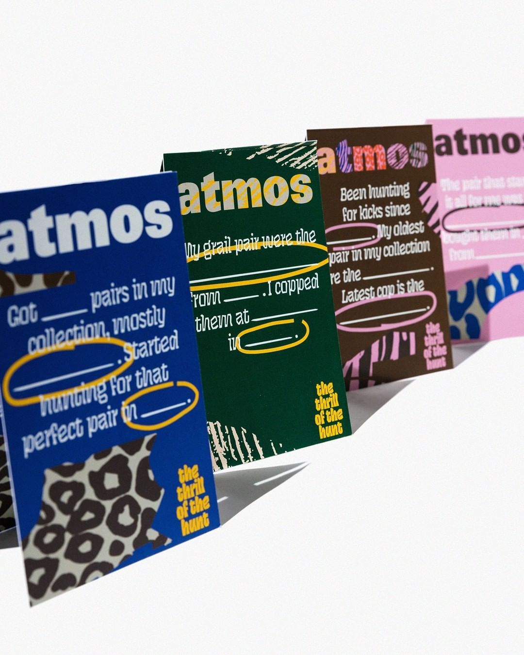 Atmos USA: “The Thrill of the Hunt” campaign - Fonts In Use