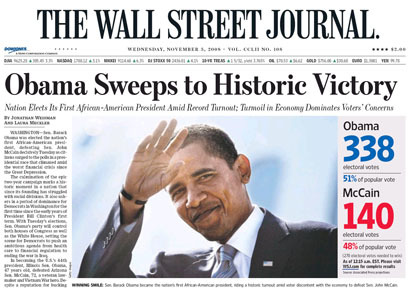 The Wall Street Journal (2007) - Fonts In Use