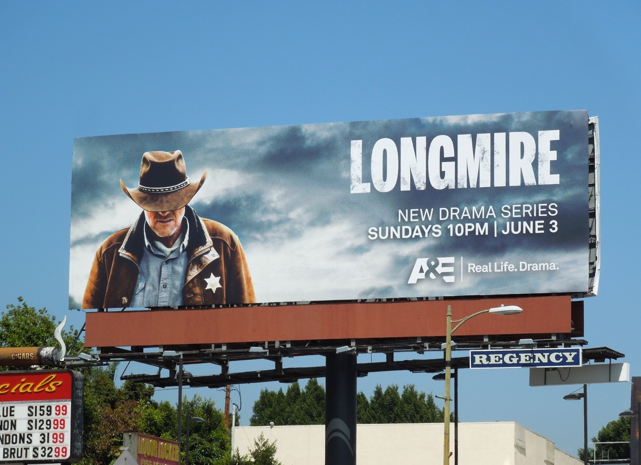 Longmire television series branding - Fonts In Use
