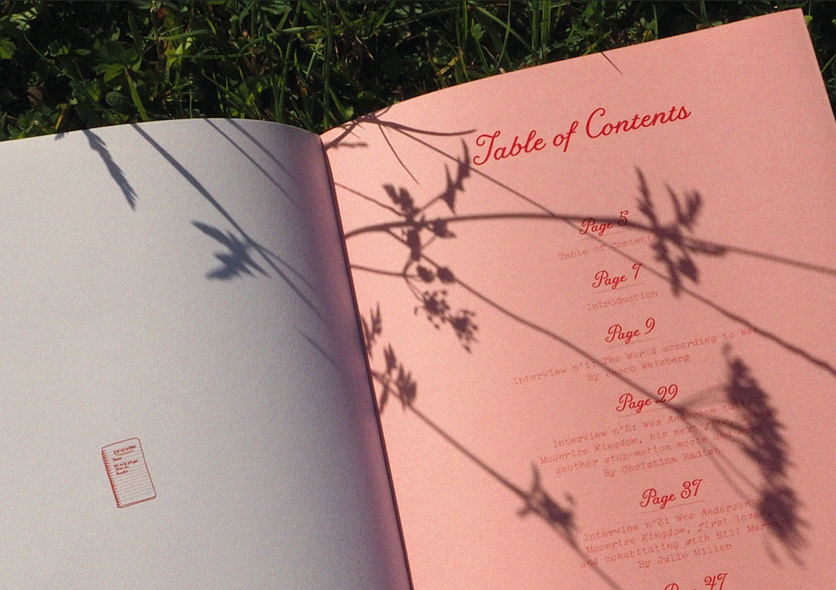 Memory of a Fantasy – Interviewing Wes Anderson - Fonts In Use