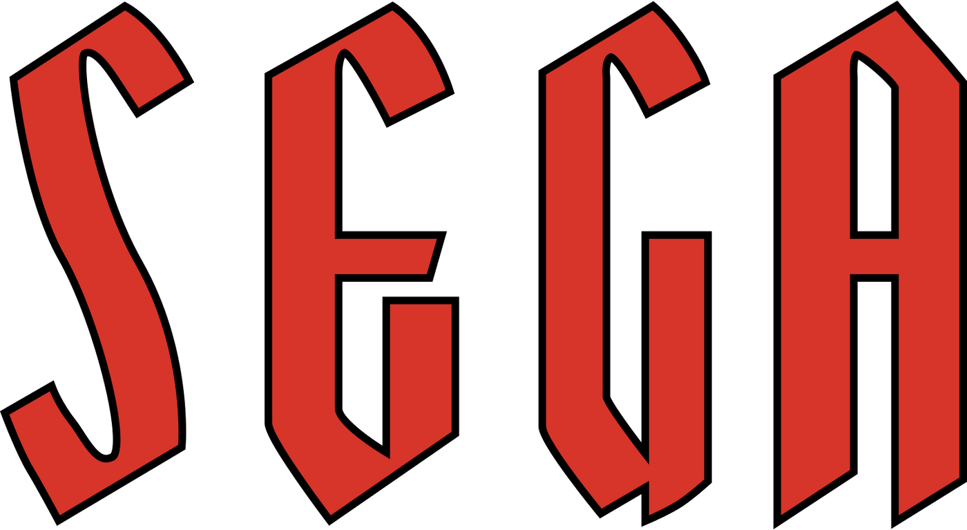 Sega logo (1976–present) - Fonts In Use