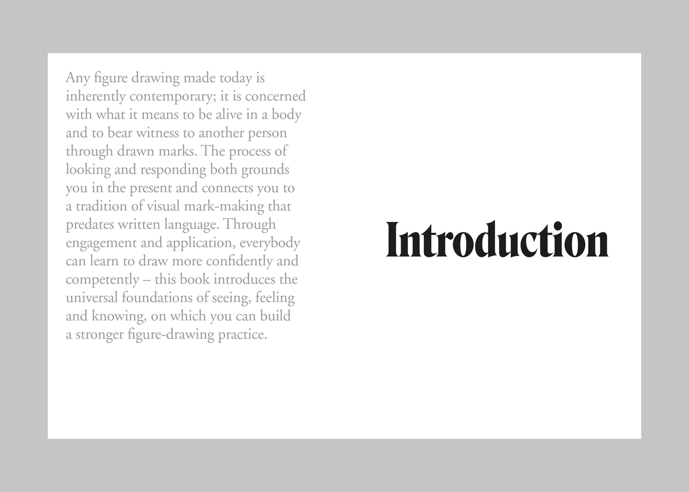 Figure Drawing by Jake Spicer - Fonts In Use