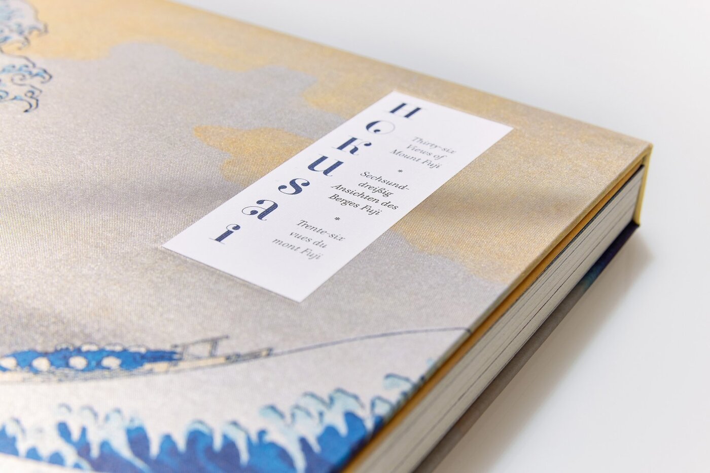 Hokusai: Thirty-six Views of Mount Fuji (Taschen) - Fonts In Use