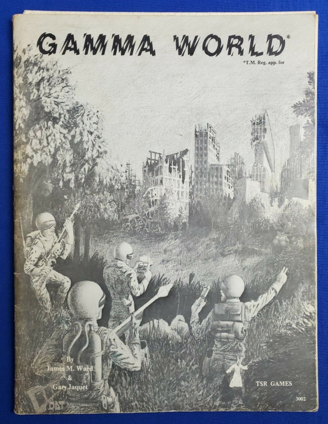 Gamma World, first edition - Fonts In Use