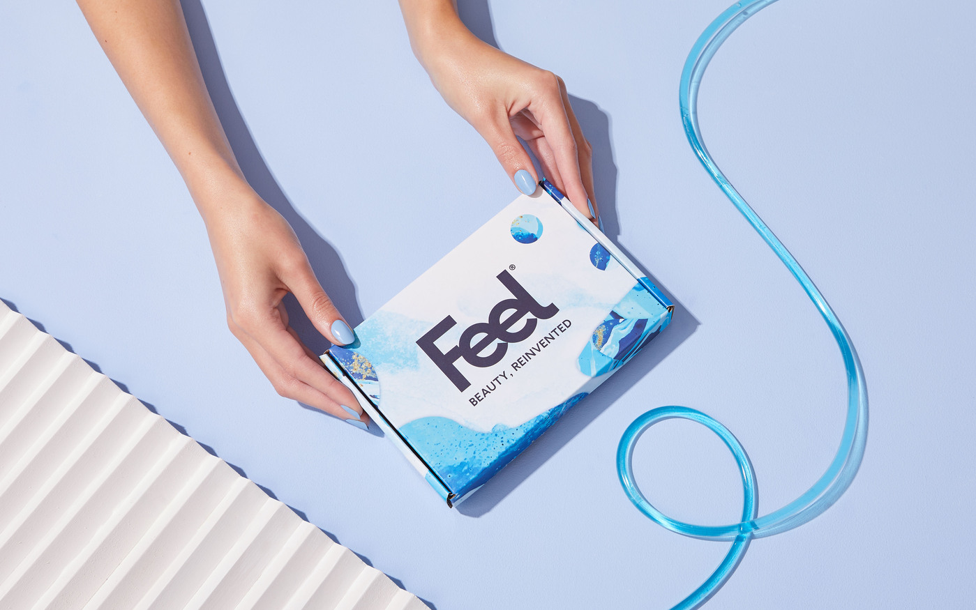 Feel brand identity - Fonts In Use