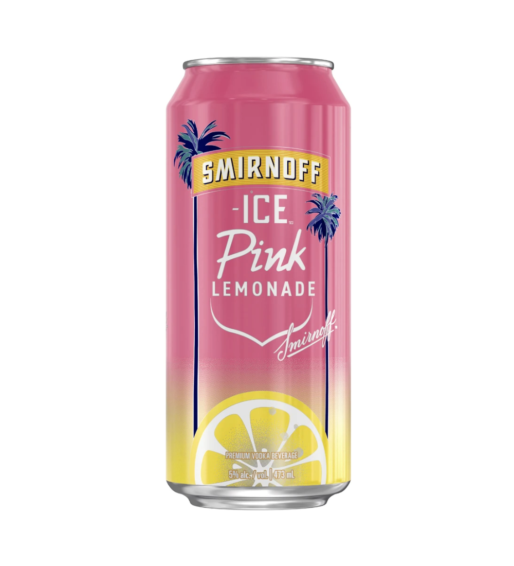 Smirnoff Pink Lemonade - Fonts In Use