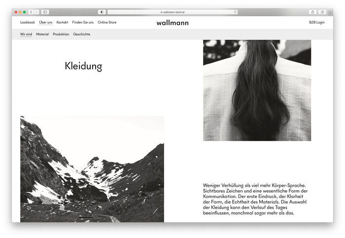 Wallmann Textil - Fonts In Use