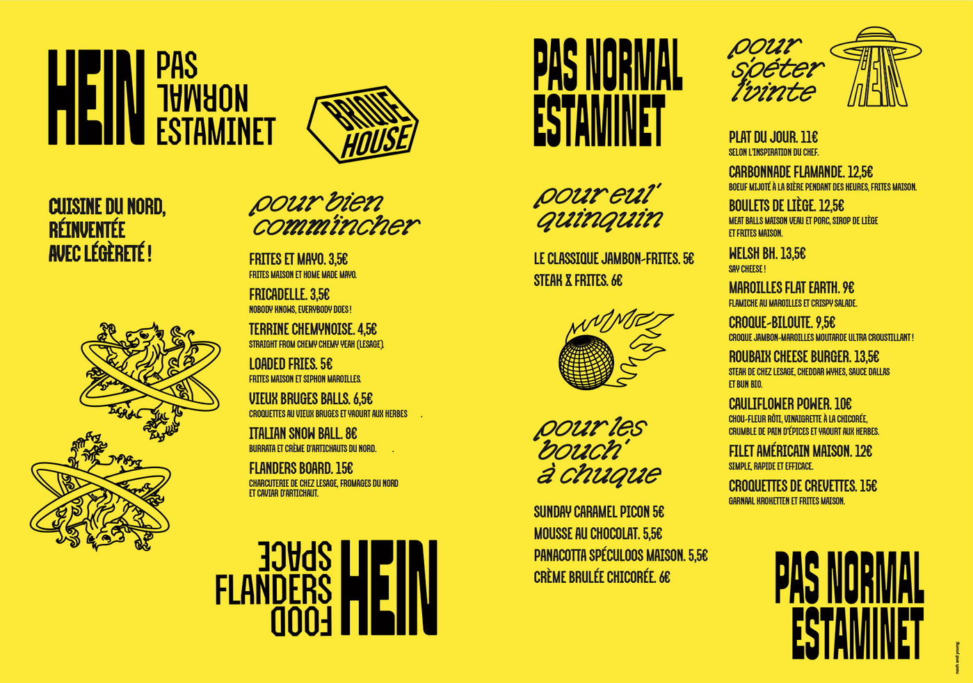 Le Hein – Flanders Food Space - Fonts In Use