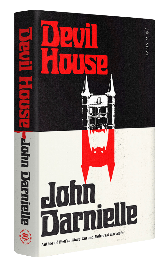 Devil House by John Darnielle - Fonts In Use