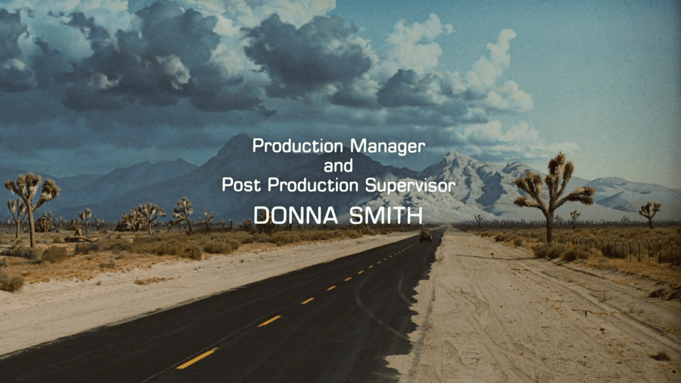 The Terminator (1984) movie logo and opening credits - Fonts In Use