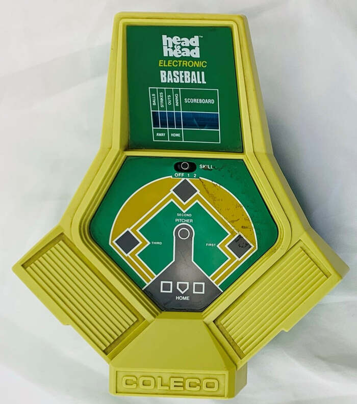 Coleco Head-to-Head handheld series - Fonts In Use