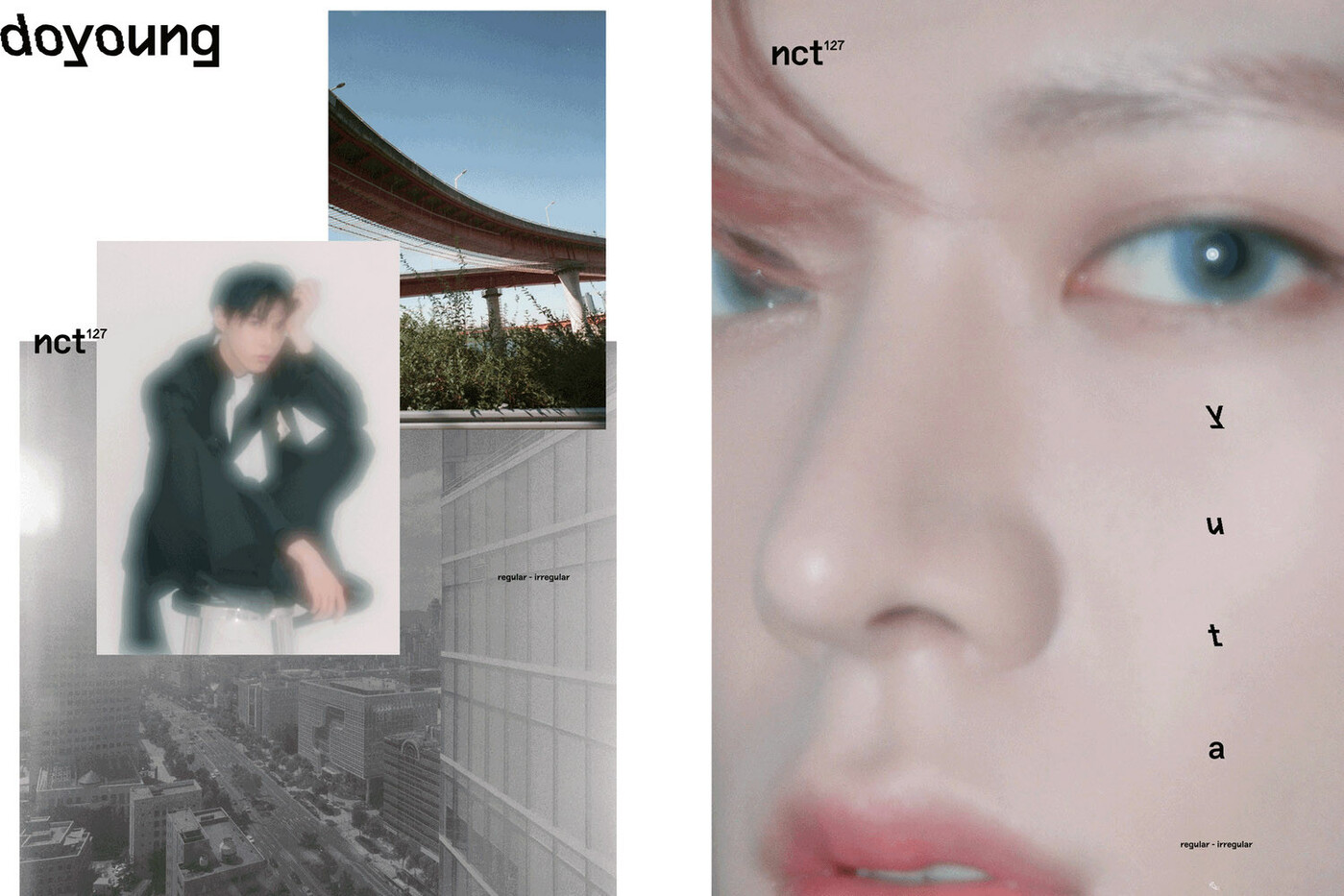 NCT 127 – Regular-Irregular album art - Fonts In Use