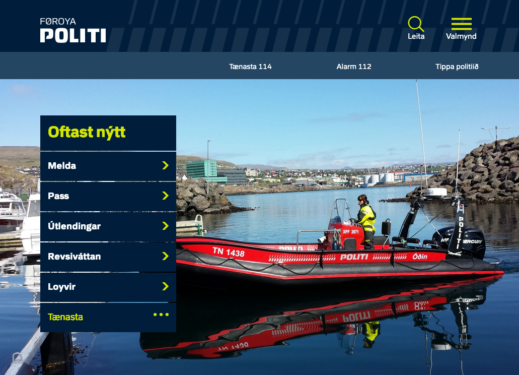 Politiet – The National Danish Police - Fonts In Use