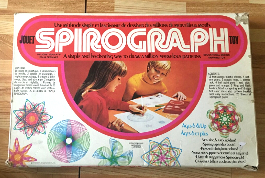 Kenner Spirograph (1972) - Fonts In Use